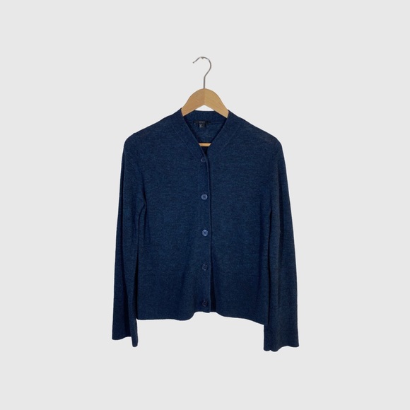 COS | Sweaters | Cos Cardigan Sweater Navy Blue Size Xs | Poshmark